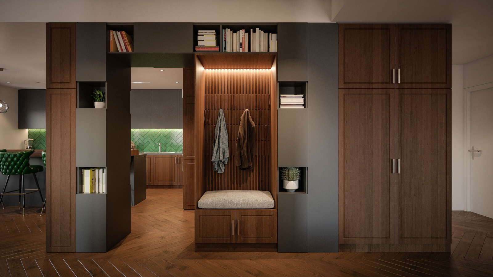 Dark Wood Wardrobes Ideas For Your Bedroom | Case Study